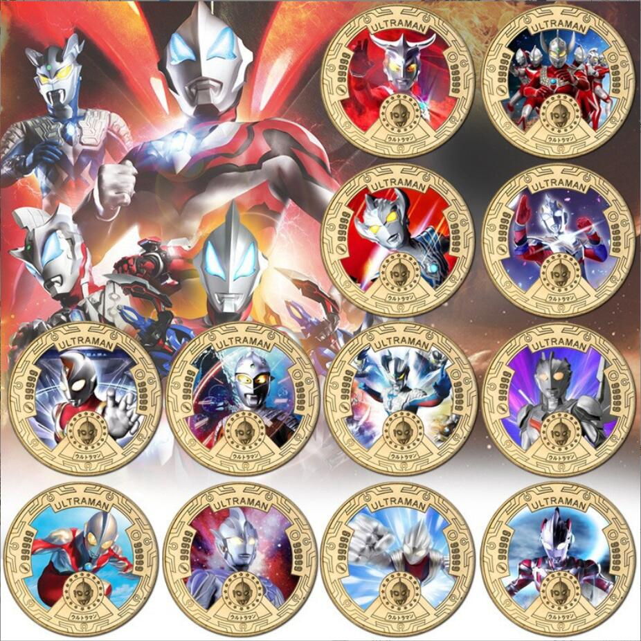 Ultraman 55th Anniversary Commemorative Coins Collection Gift | Shopee ...