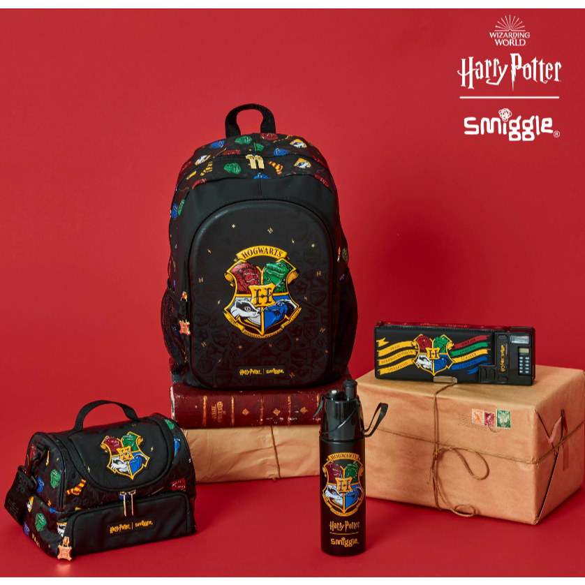 Smiggle Backpack Classic Black Backpack for primary Children | Shopee ...