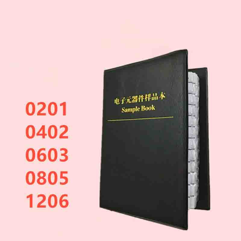 0201 0402 0603 0805 1206 Capacitor sample book ibuw SMD Assorted Kit ...