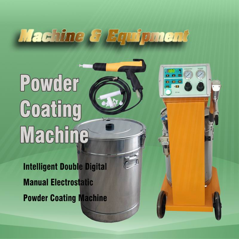RS-PCMM-702 Digital Display Electrostatic Powder Coating Machine with ...
