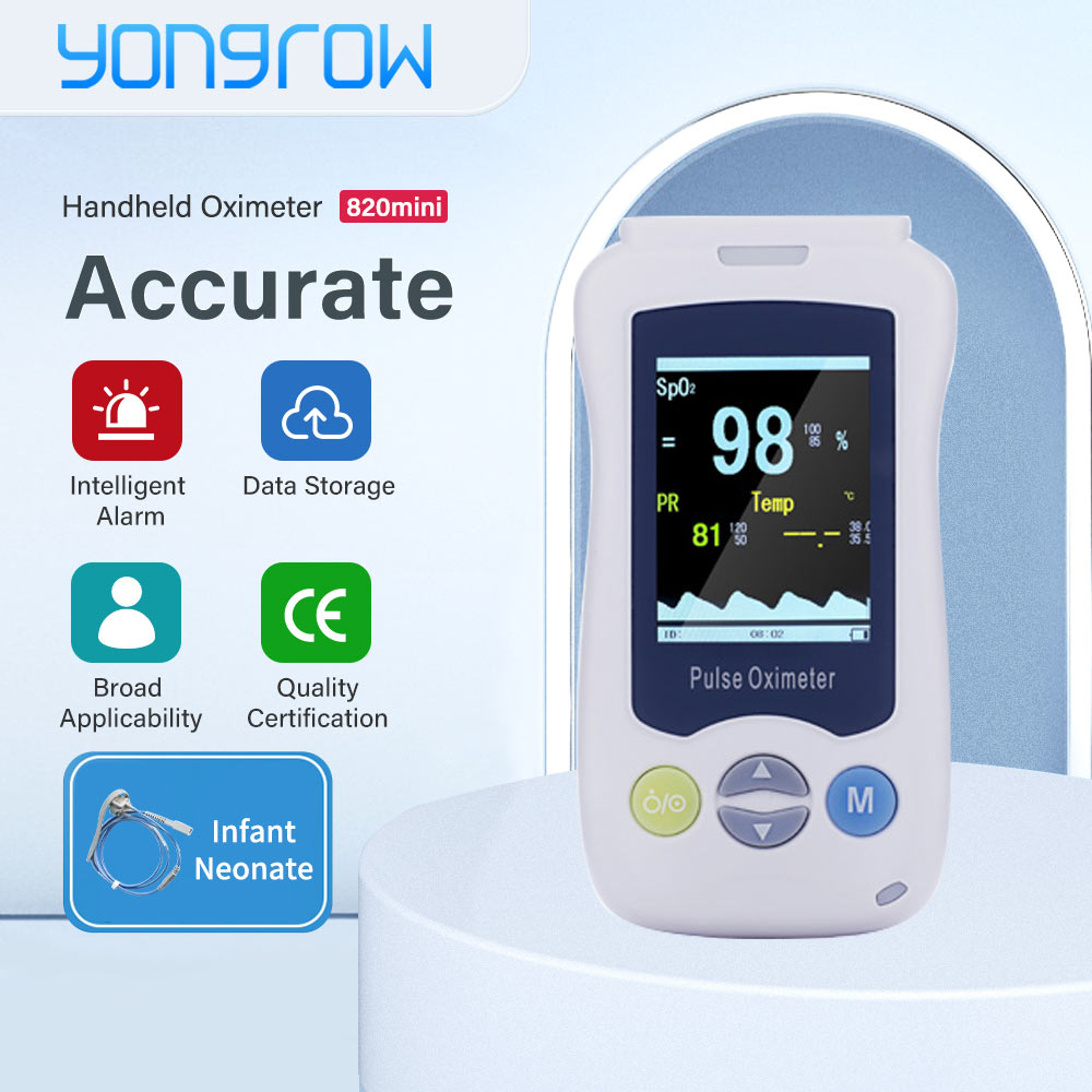 Yongrow Handheld Pulse Oximeter Blood Oxygen SPO2 Heart Rate Monitor ...