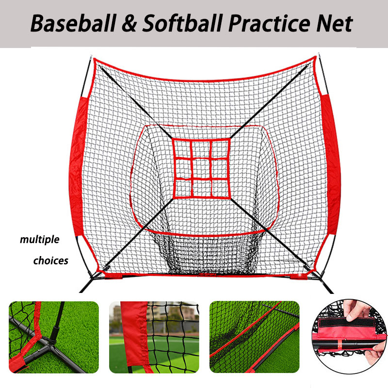 7x7ft Baseball Practice net, Softball Practice Net for Hitting ...
