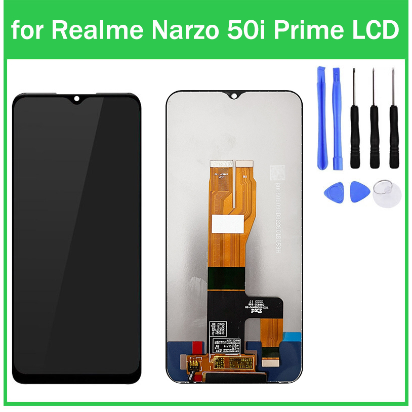 For Realme Narzo 50i Prime RMX3506 LCD Display Touch Screen Glass ...