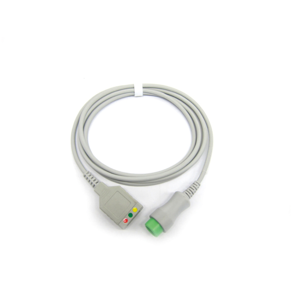 Compatible With mindray*s T5/78 Monitor, 3/5 Leads ECG EKG Trunk Cable ...
