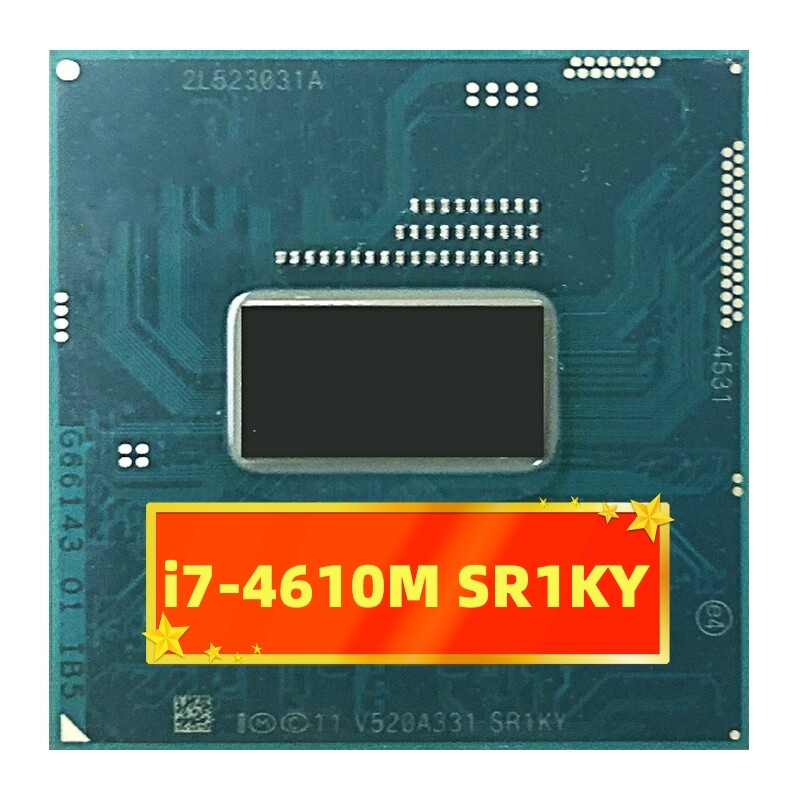 YZX Core i7 4610M i7-4610M SR1KY 3.0 GHz Dual-Core Quad-Thread CPU ...