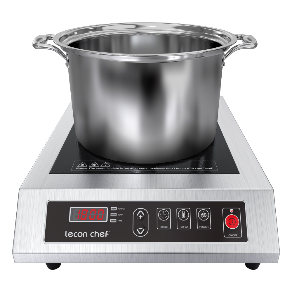 leconchef 3500W Induction Cooktop Induction Cooker Stainless Steel ...