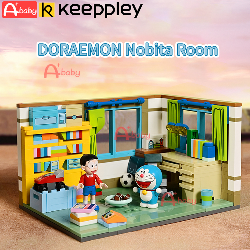 [A+baby] Keeppley Doraemon Nobita Room Time Machine Building Blocks ...