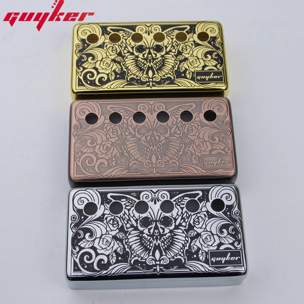 1 Set Humbucker Guitar Pickup Covers Cupronickel Material Butterfly ...