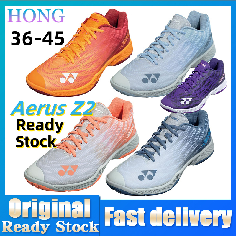 Yonex Power Cushion Aerus Z2 Badminton Shoes For Mens Women Professional Sneakers Breathable ...