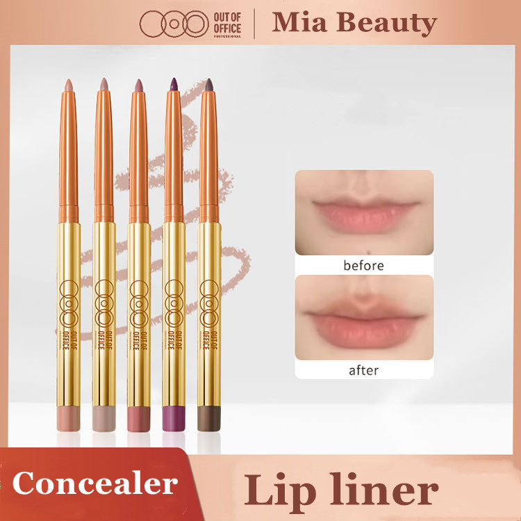 OUTOFOFFICE Lip Liner Pencil Concealer Shadow pen waterproof lying ...