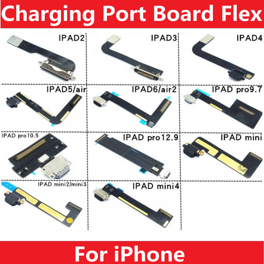 Dock Connector Charging Port Cable For Ipad 2 3 4 5 6 mini 1 2 3 4 pro ...