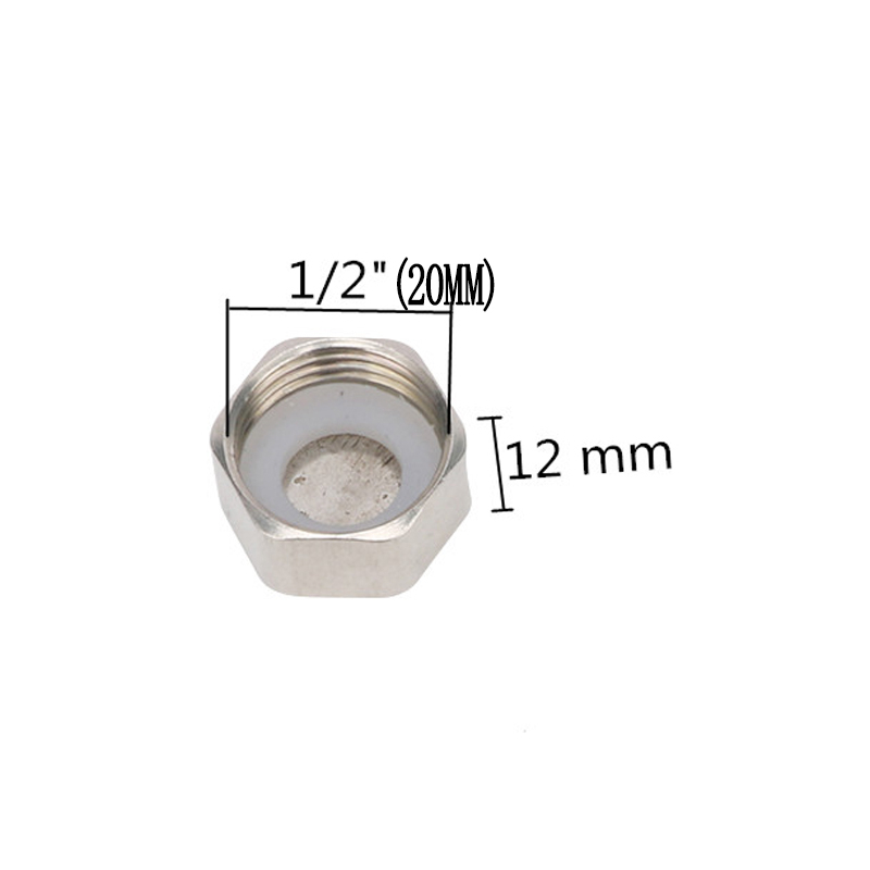 1 pcs Stainless Steel End Plug 1/2"（20mm） 3/4" （25mm）1" （32mm）Female ...