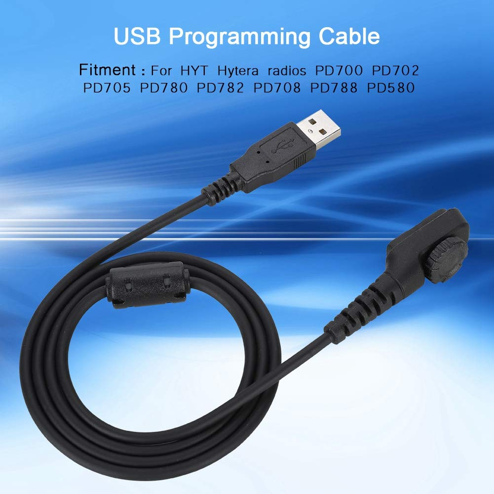 USB Programming Cable(RPC-H780-U)for Hytera radios PD700 PD702 PD705 PD780 PD782 PD708 PD788 ...