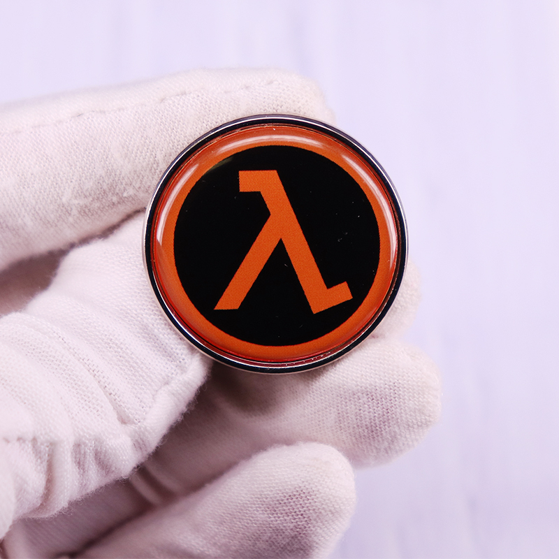 Half Life Lamba Logo Pin Brooch | Shopee Philippines