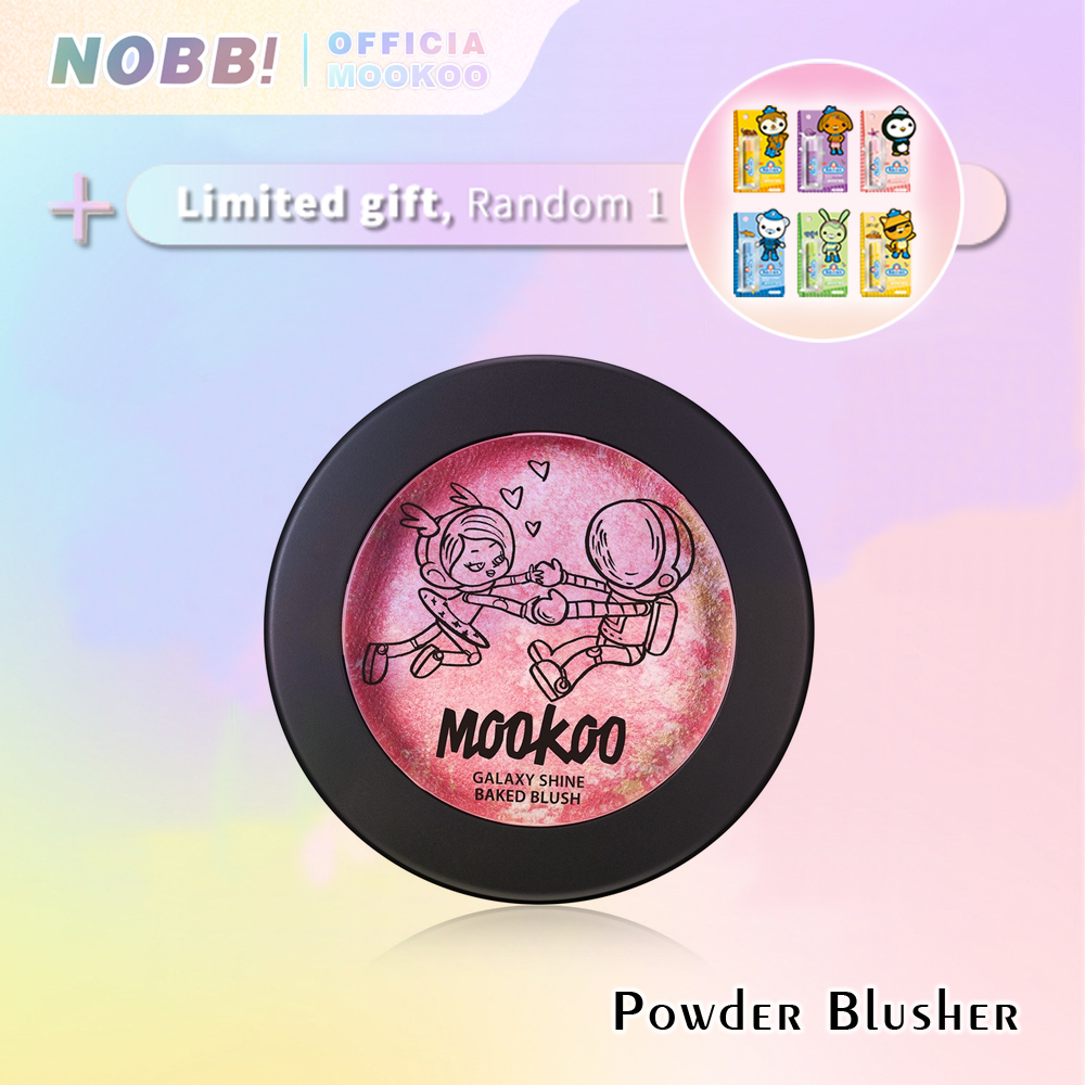 NOBB! MOOKOO Naturally Pigmented Blusher Highlight Contour Face Makeup ...