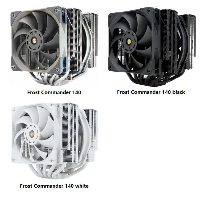 ThermalRight CPU air cooler FC140 Frost Commander 140 dual tower 5pcs ...