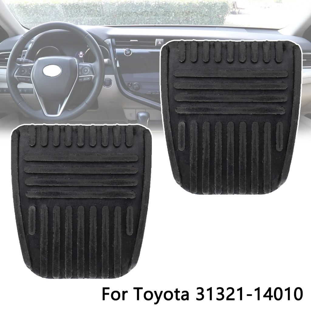 2PCS Toyota Car Rubber Clutch Brake Pedal Rubber Pad Cover For 4Runner ...