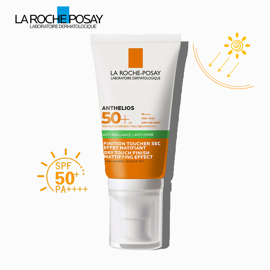 La Roche Posay Sunscreen Anthelios Anti- Brilliance / Anti-Shine Dry ...