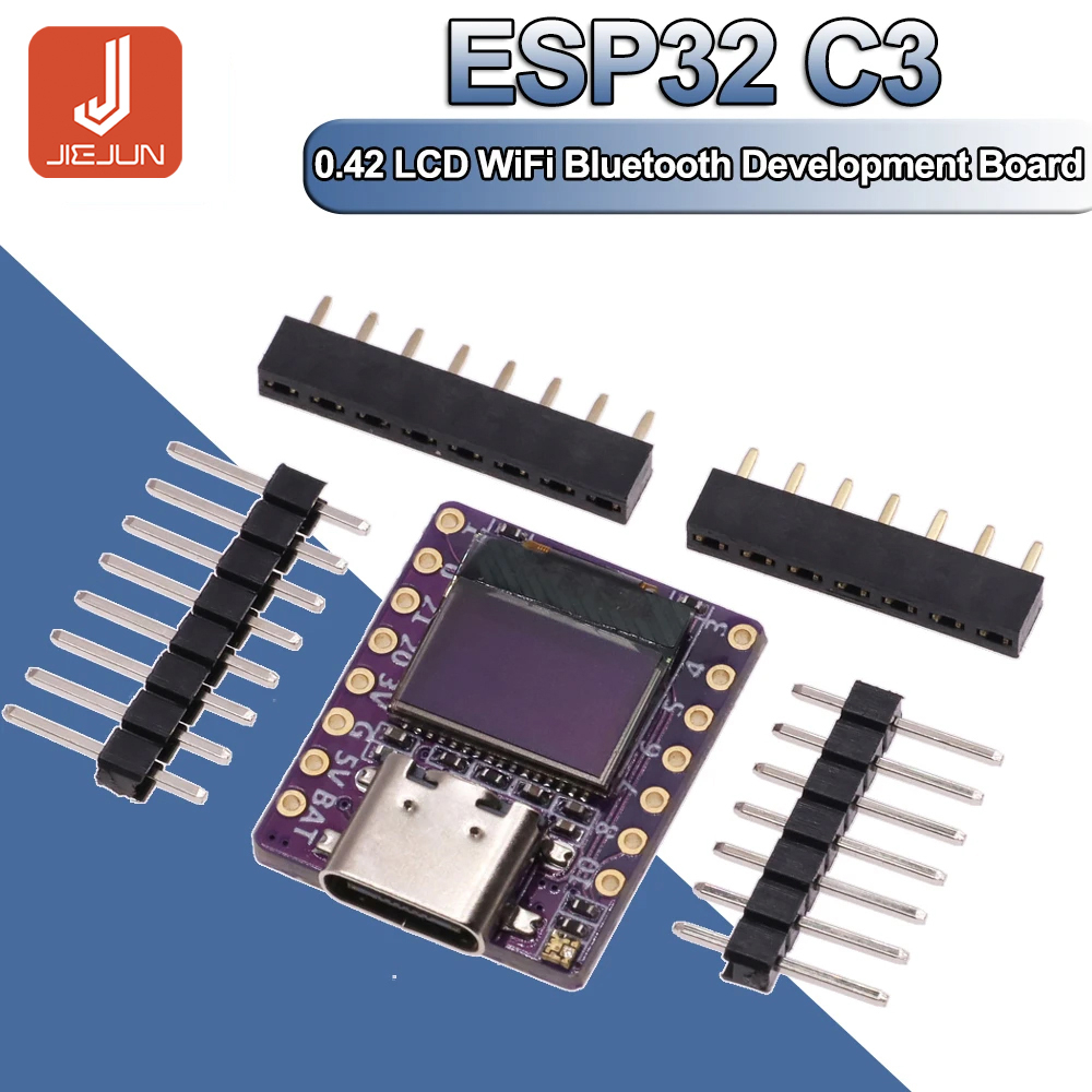 ESP32 C3 RP2040 Raspberry Pi Pico Development board with 0.42 inch LCD risc-v WiFi Bluetooth for ...