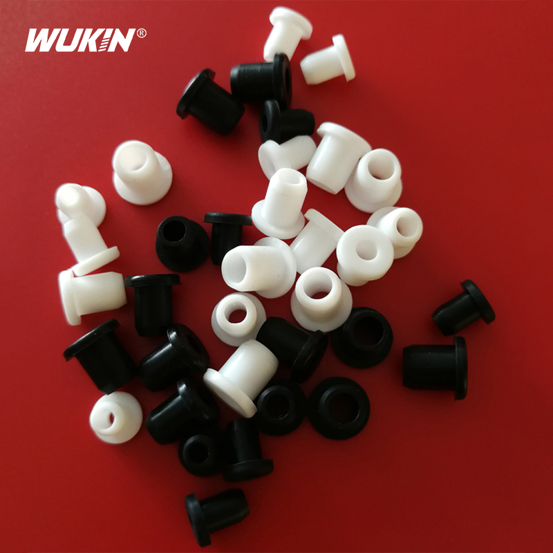Silicone Rubber Snap-on Grommet Hole Plugs End Caps Protective Coil ...
