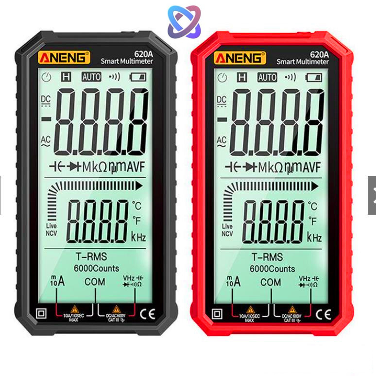 ANENG Portable Multi-Function Tester LCD Digital Multimeter Electric ...