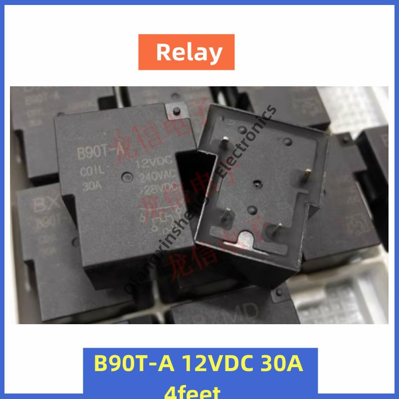 Mini Electronic Relay Brand New Original 4-Pin BXMD B90T-A 12VDC 30A Relay | Shopee Philippines