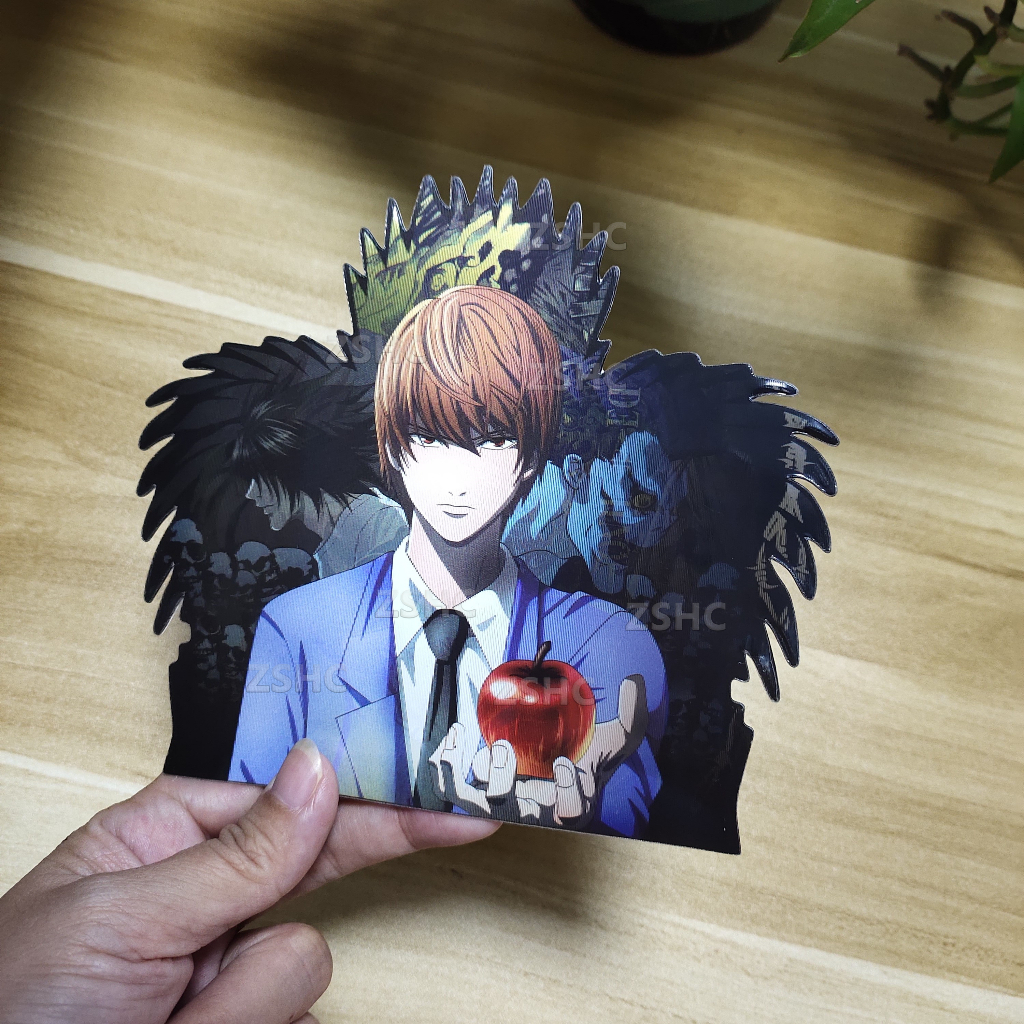 Yagami Light Motion Car Sticker Anime Death Note Waterproof Decal for ...