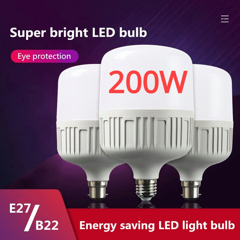 High power LED lamp E27 B22 LED bulb AC220V 230V 240V 60W 15W 20W 30W ...