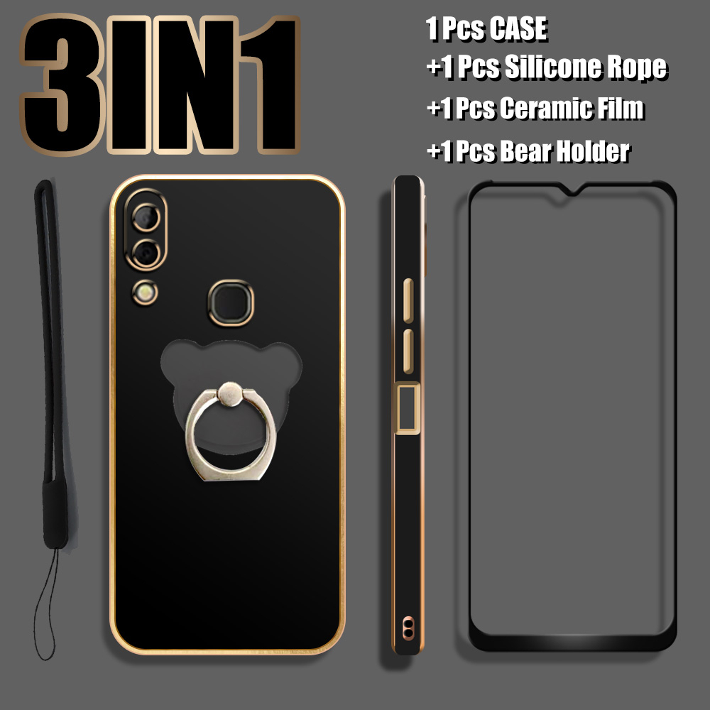 3 IN 1 For Cherry Mobile Flare S8 Pro Case Luxury Electroplating Soft ...