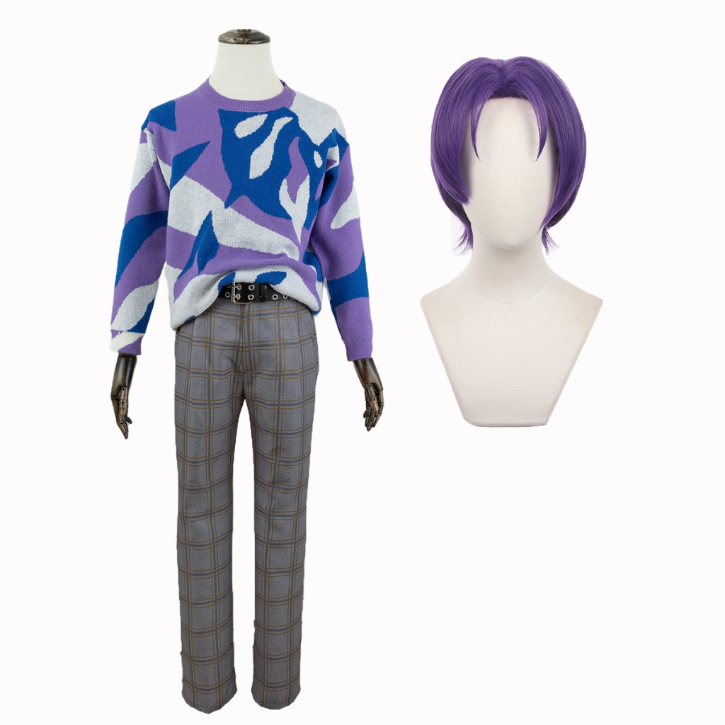 HOLOUN BLUE LOCK Anime Cosplay REO Costume Sweater Wool Gift Party ...