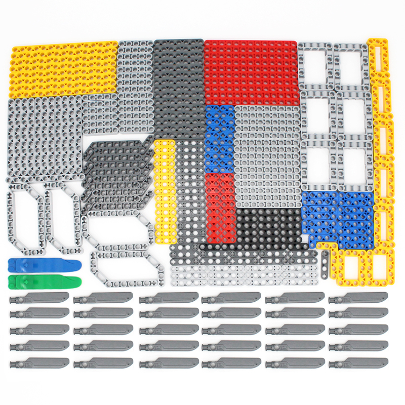 280pcs MOC Technical Parts Pin Liftarm Studless Beam Axle Plug ...