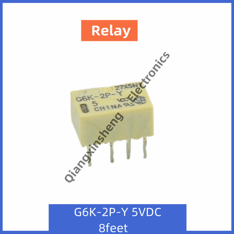 Mini Electronic Relay G6K-2P-Y 5VDC Signal Relay 8 Pins | Shopee ...