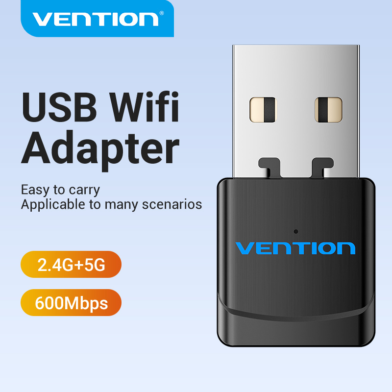 Vention Wireless network card USB-A 2.0 Wireless USB WiFi Adapter 2 ...