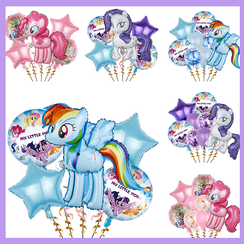 My Little Pony Balloon Set Kids Favorite Balloon Unicorn Balloon ...