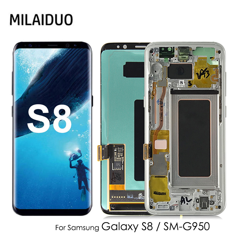 AMOLED / Incell LCD For SAMSUNG Galaxy S8 G950F G950FD G950 G950U LCD ...