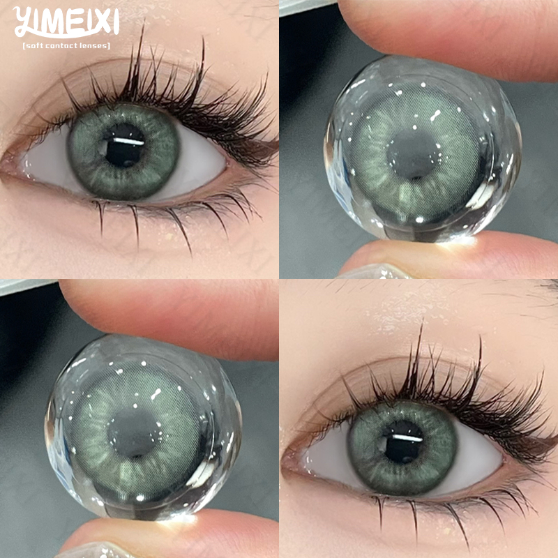 【COD&grade lens】Yimeixi 2PCS color contact lenses with grade myopia ...