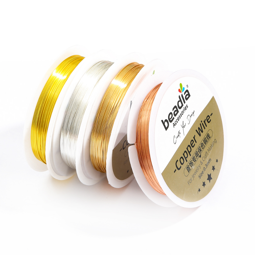 0.2/0.3/0.4/0.5/ 0.6/0.7/0.8/1mm Fadeless Copper Wire Thread Metal ...