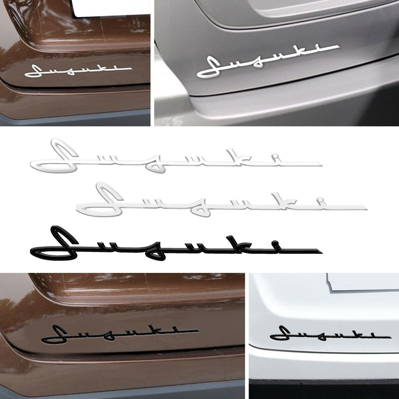 Car Styling 3D ABS Plastic Letter Logo Emblem Rear Trunk Badge Fender ...