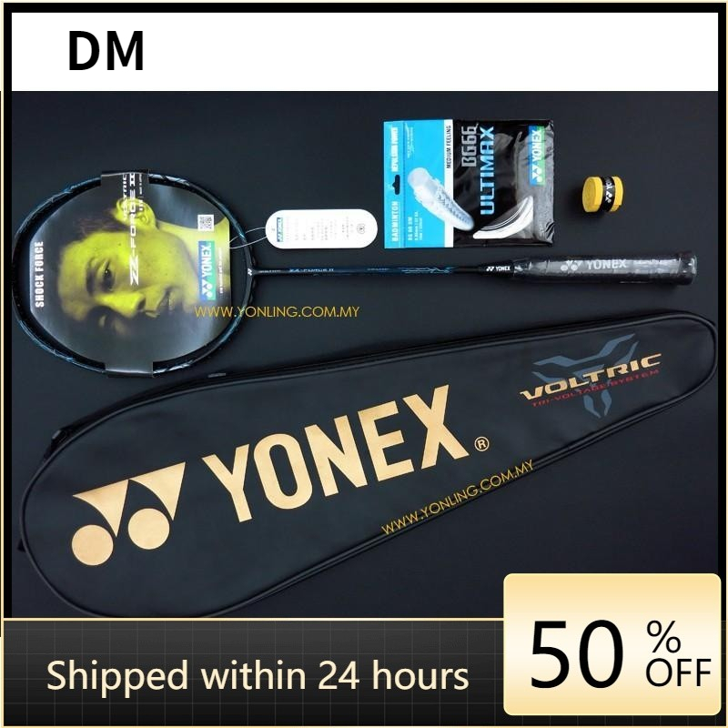 (Fast delivery) Yonex Full Carbon Badminton Racket Raket Badminton VTZF ...