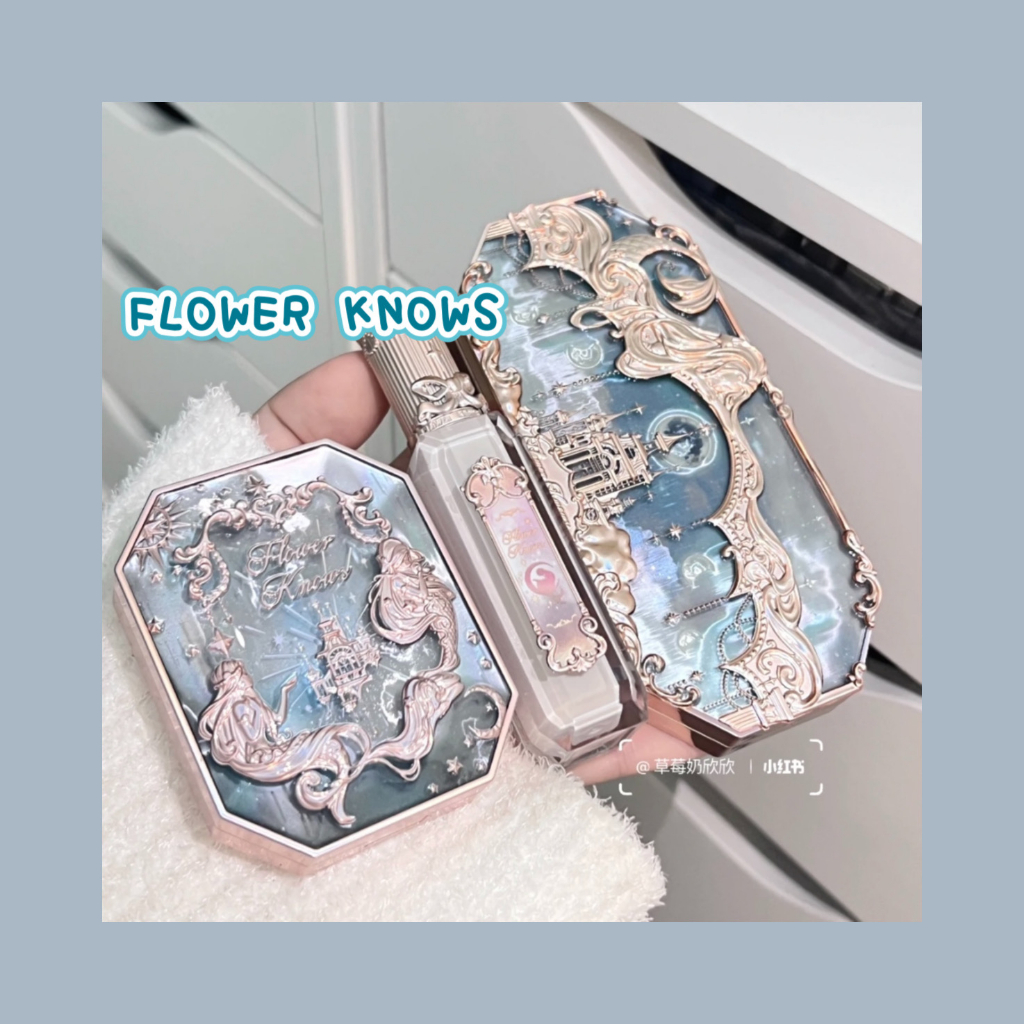 FLOWER KNOWS Moonlight Mermaid Series Five-Color Jewelry Eyeshadow ...