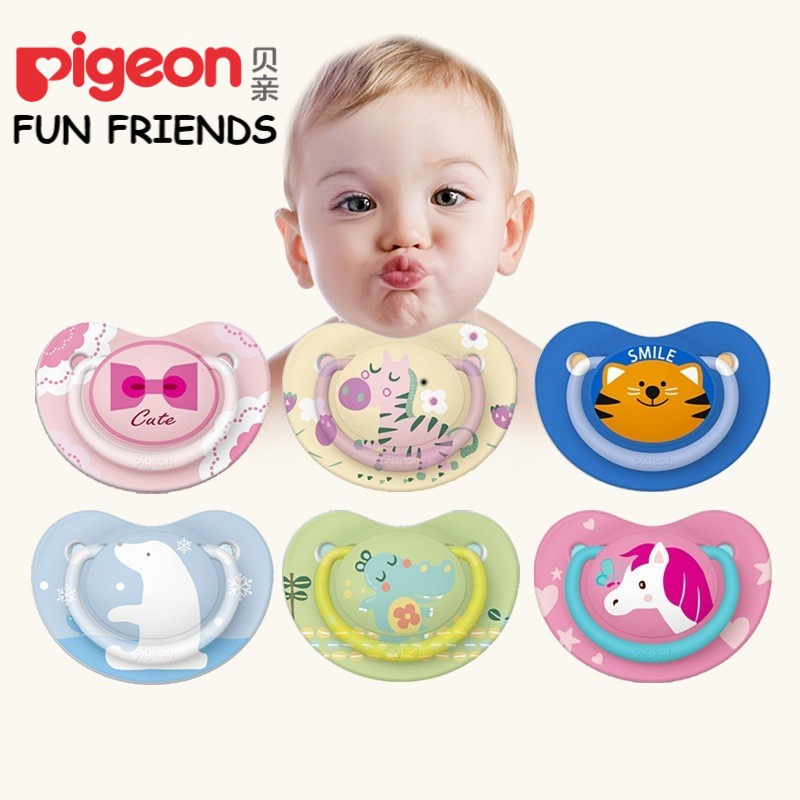 Pigeon Soother Soothie Pacifier Teat Calming Silicon Ultra Soft Air ...