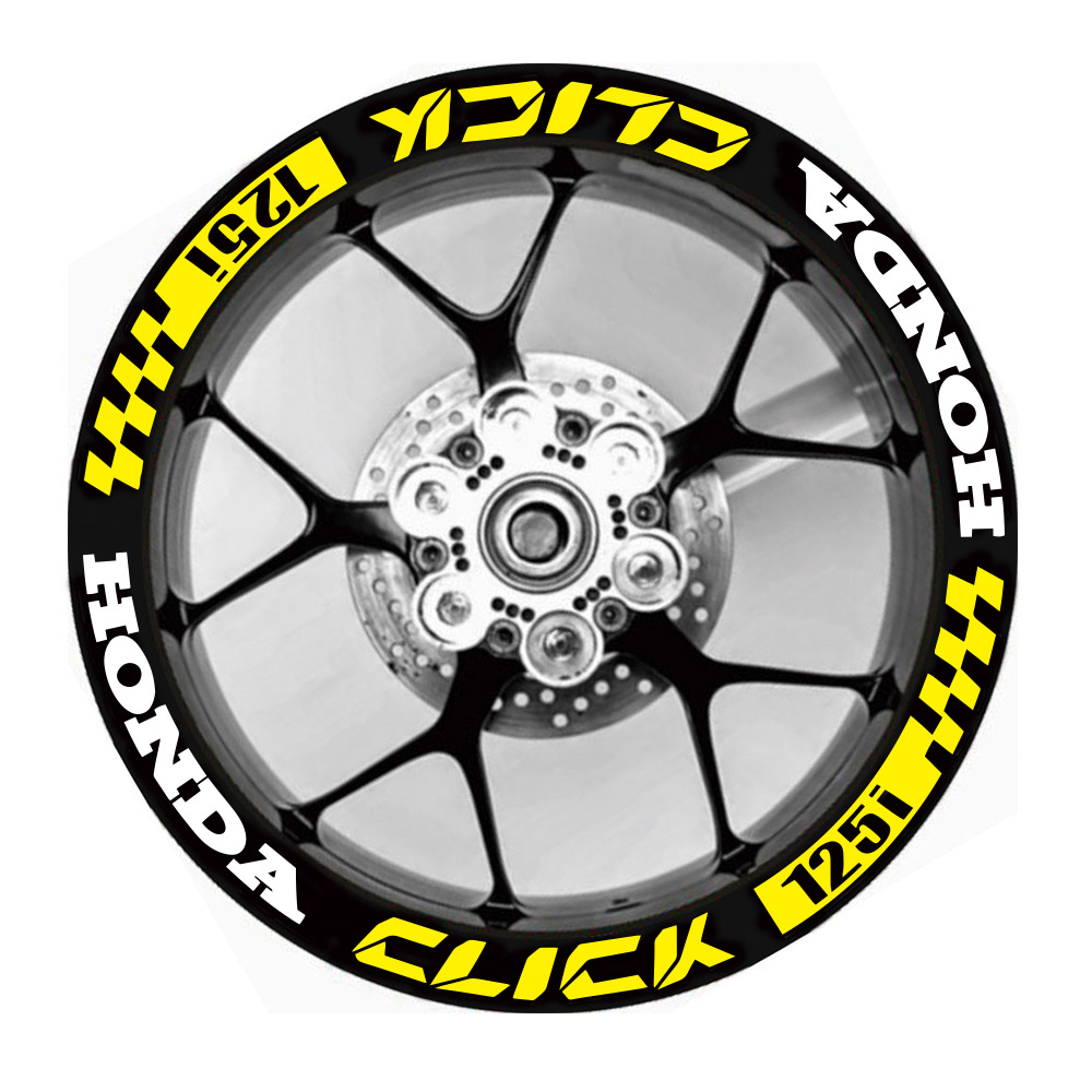 Mags Stickers for Honda CLICK 125i good for 2 wheels front and rear ...