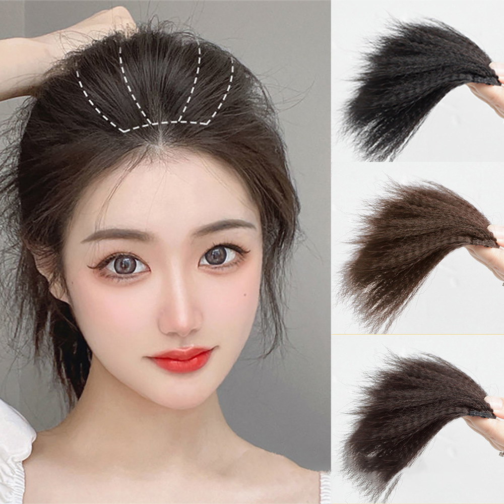 Natural Invisible Seamless Fluffy Hair Increase Amount Wig One-piece ...