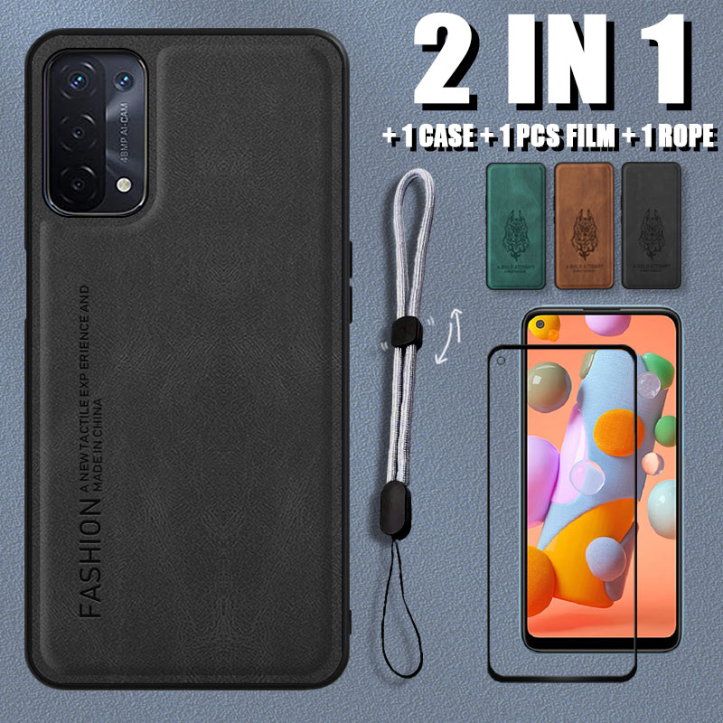 Luxury Soft Leather Case 2 IN 1 For OPPO A93 5G A93s 5G A54 5G A74 5G ...