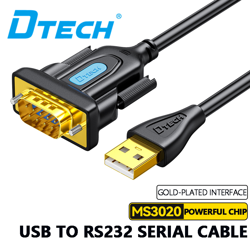 DTECH USB To RS232 Serial Port Cable Industrial Grade COM Conversion ...