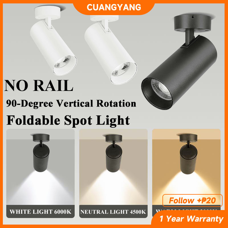 CHUANGYANG Foldable Spot Light Ceiling Surface Downlight 40w 7w 10w 15w ...