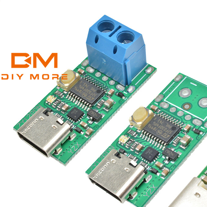 DIYMORE 3-20v Type-C Mini Usb Zy12pdn Surface Decoy Fast Charge Trigger ...