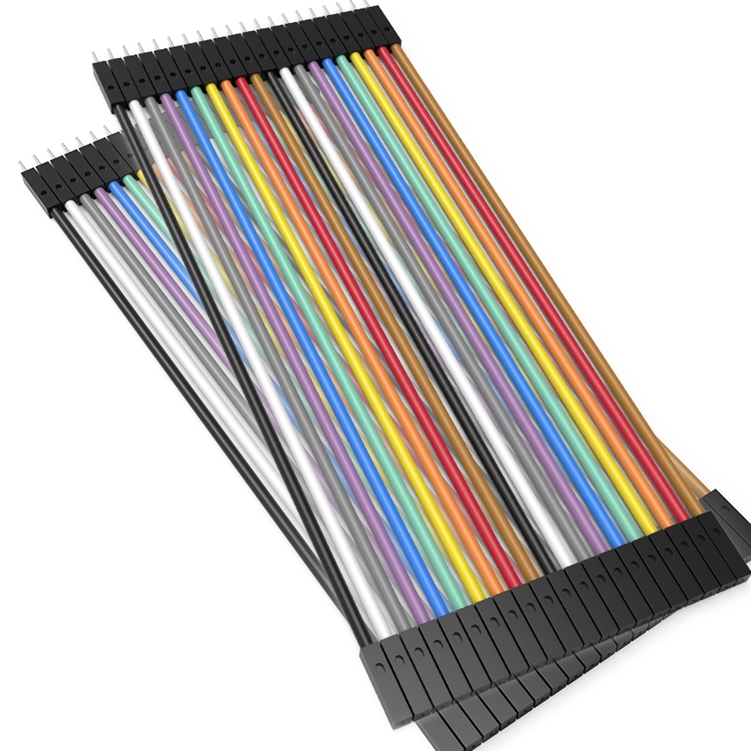 DIYMORE Dupont Cables 10cm 20cm 30cm 40 Pin Male To Female Breadboard ...