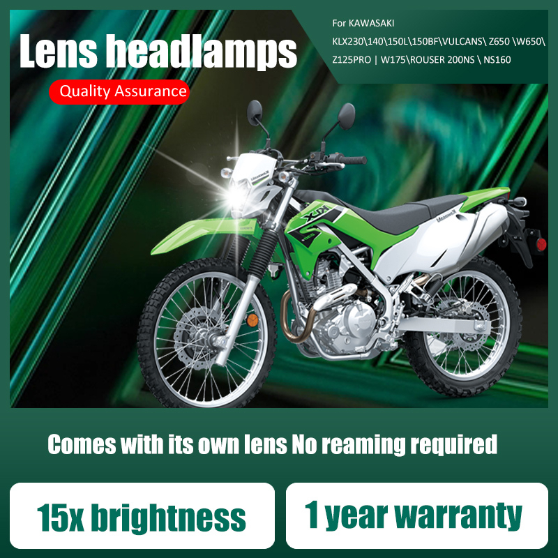 H4 LED dual color Headlight Bulb for KAWASAKI KLX230\140\150L\150BF ...