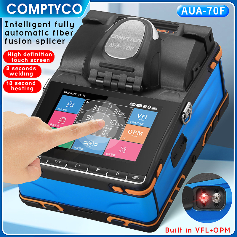 COMPTYCO AUA-70F full-automatic touch screen optical fiber fusion ...